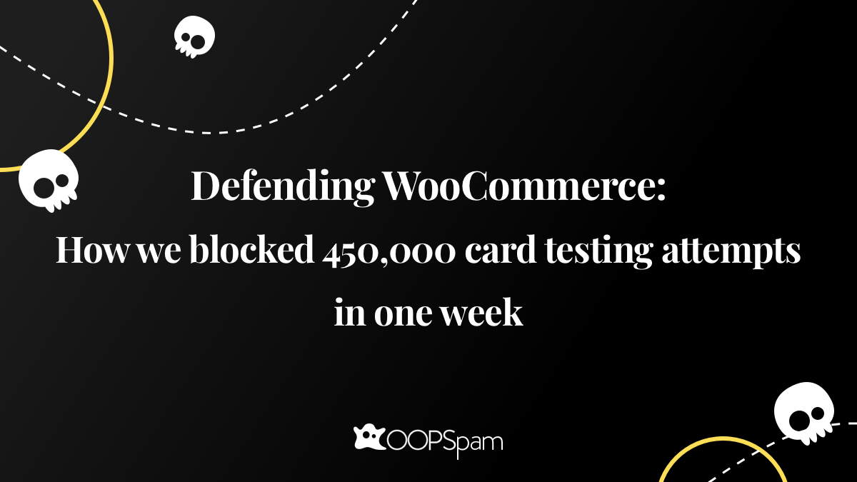 Defending WooCommerce: How we blocked 450,000 card testing attempts in ...